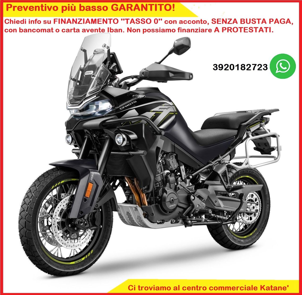 Cf Moto 800MT EXPLORE - CI TROVIAMO AL C.C. KATANE'- 9.390 €, a Catania ...