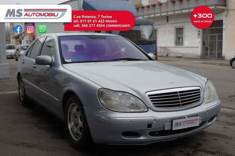 Mercedes-Benz Classe S S 430 cat Tetto Navi Pelle