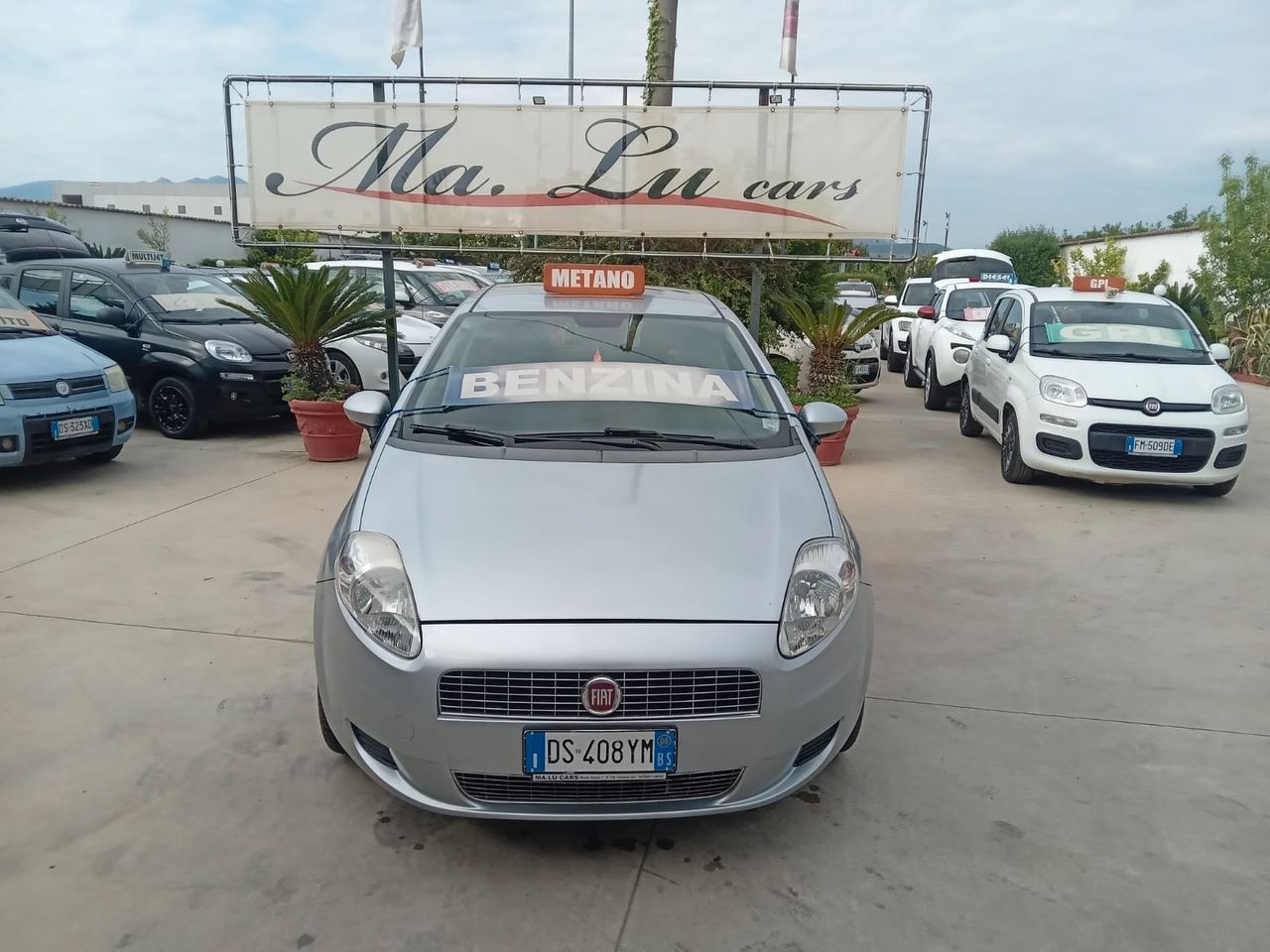 Fiat Grande Punto 1.4 metano 12mesi garanzia-2008