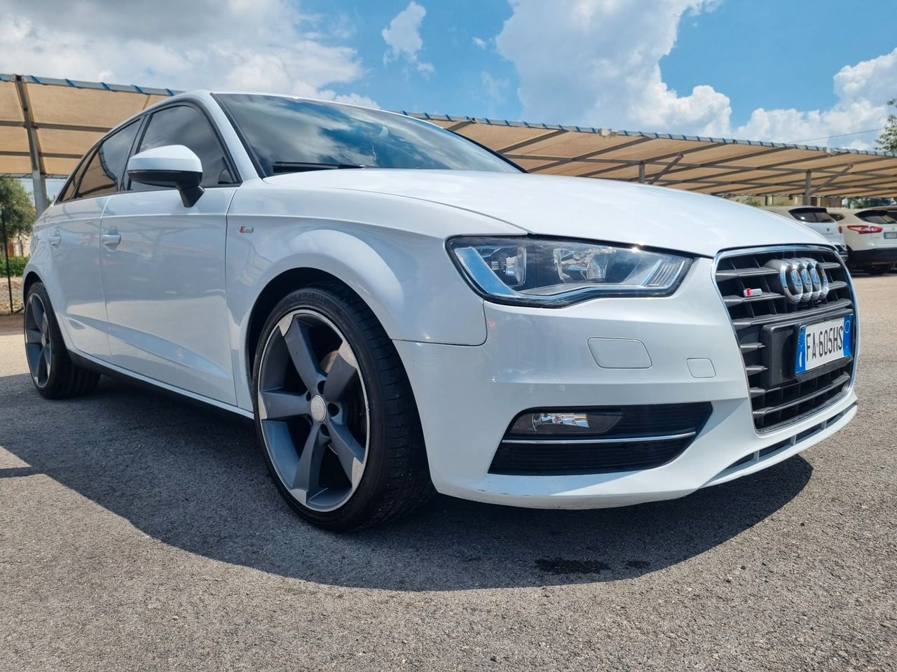 Audi A3 S-Line Bianco Perla 2.0 TDI